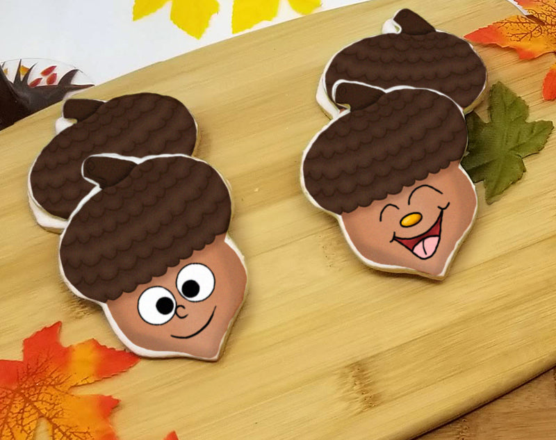 Acorn Sugar Cookies – Wicked Good Cookies