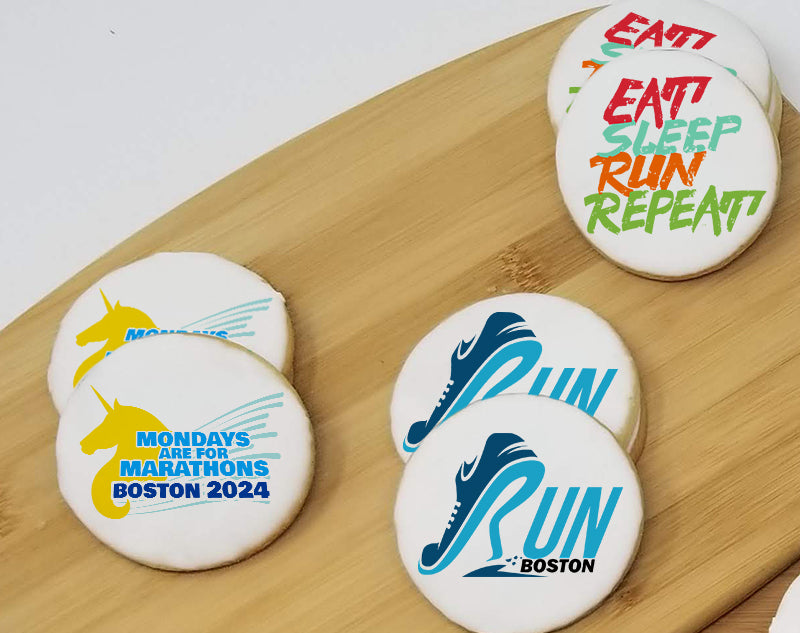 Marathon Round Sugar Cookies – Wicked Good Cookies